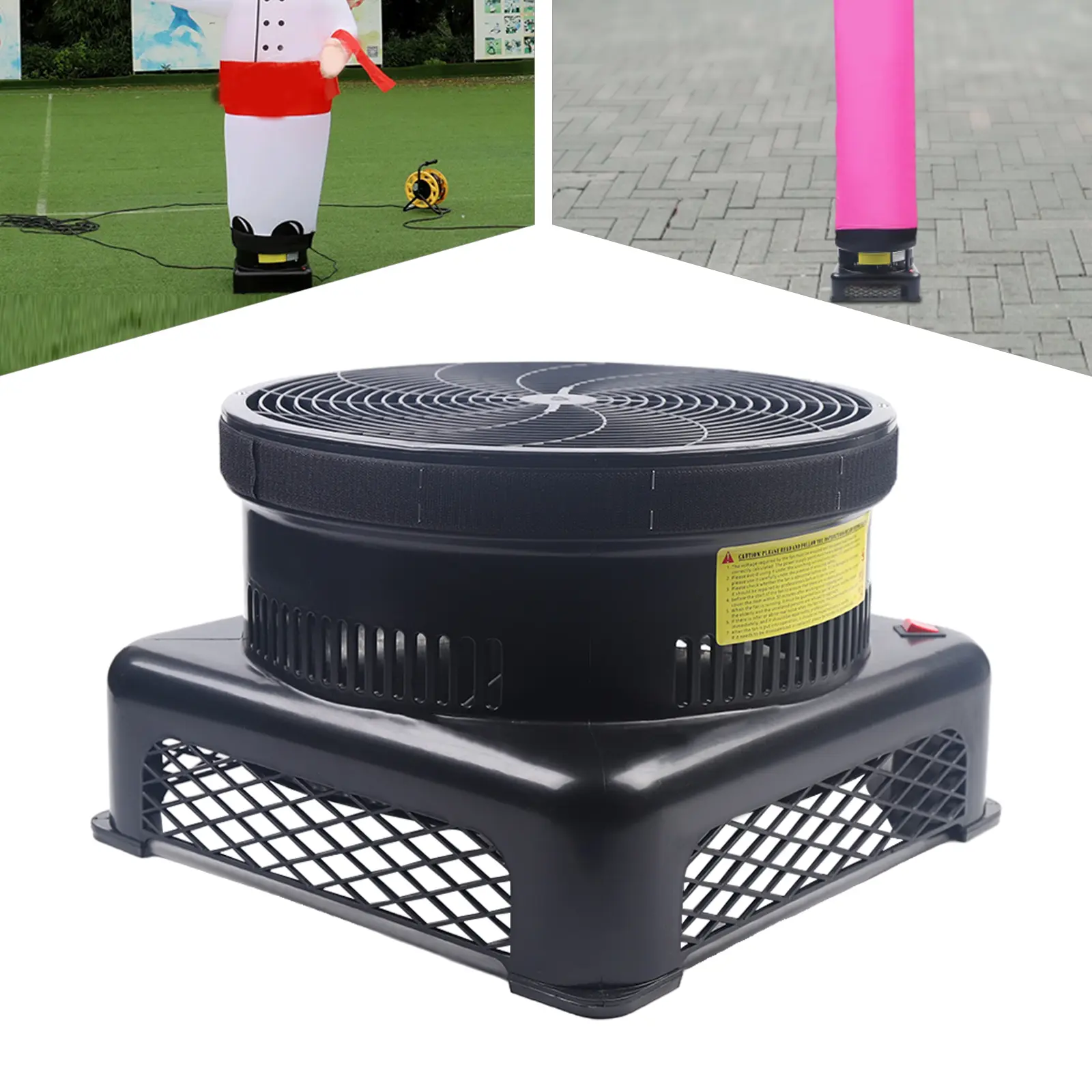 CNCEST HDF-550 Man Dancer Air Blower Fan for Inflatable Advertising Air ...