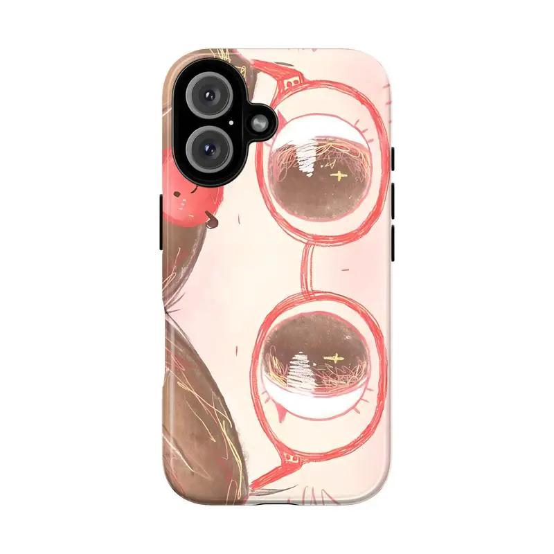 Dreamy INS Glittering Big Eyes Comic Girl Lovely Phone Case, Cute ...
