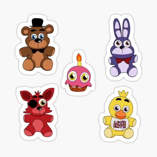five nights at freddy's plushie gang Sticker - Cute Sticker - Car ...