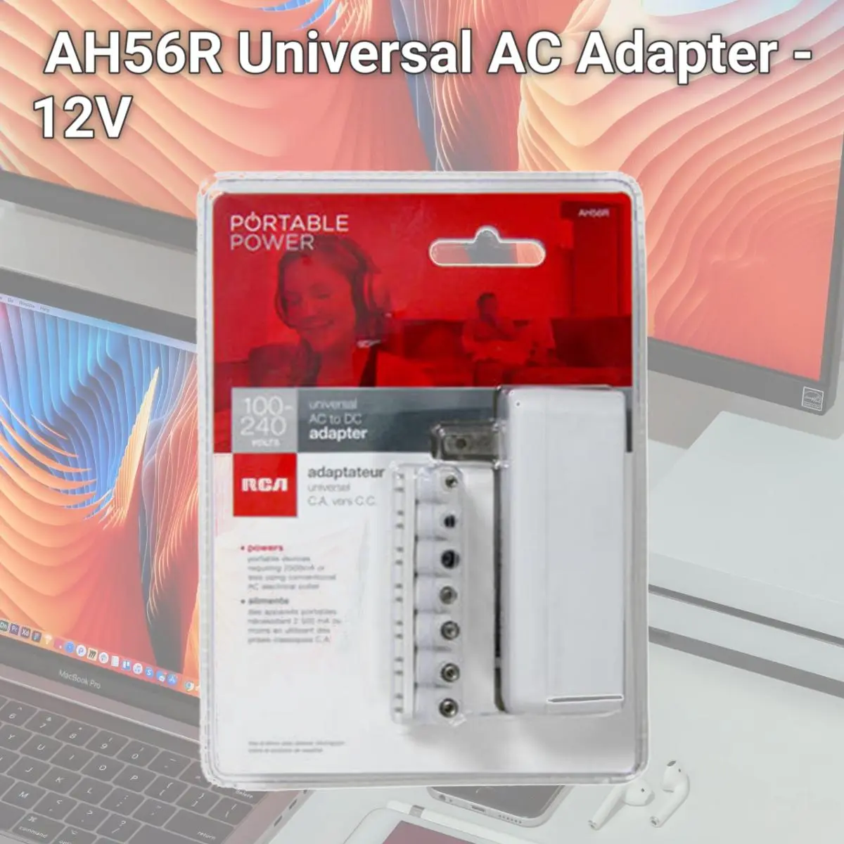 Audiovox AH56R Universal AC Adapter - 12V, Charger, Portable - TikTok Shop