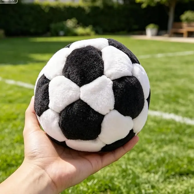32-Panel Spiral Soccer Footbag Hacky Sack Soft Durable Kick Bag for ...