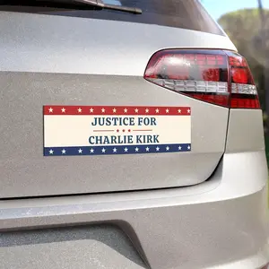 Justice for Charlie Kirk Car Magnet #3, Kirk Car Decal, Charlie Kirk ...