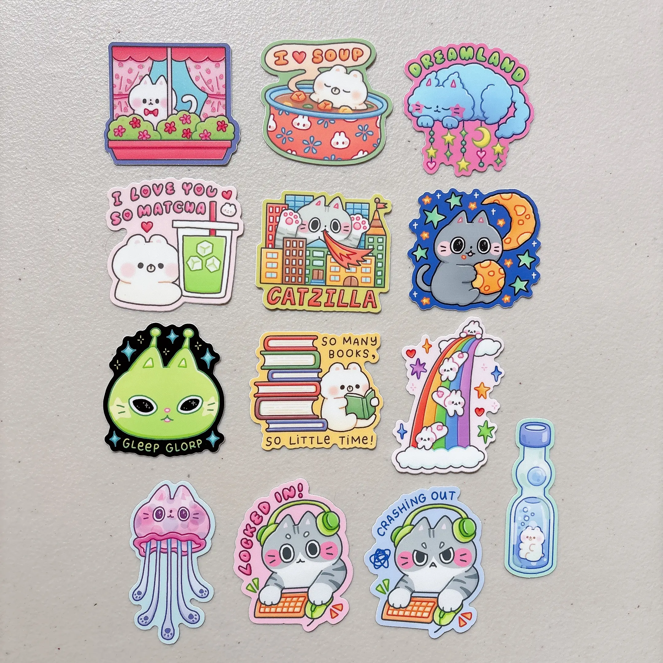 StickyRiceCo June 2025 Heavy Duty Waterproof Vinyl Stickers - TikTok Shop