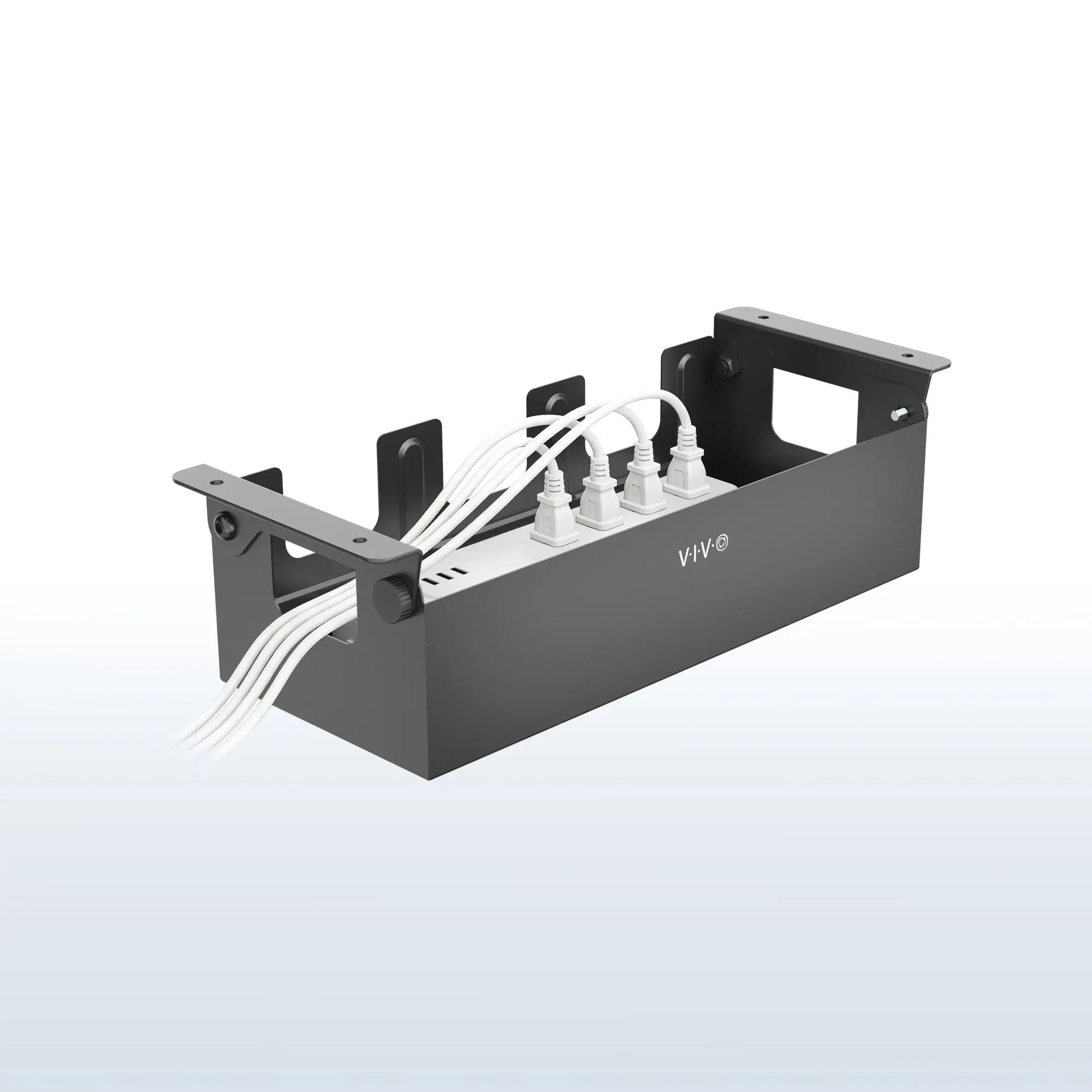 Flip Open Under Desk Cable Management Box - TikTok Shop