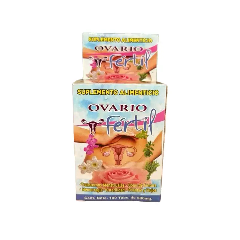 Ovario Fértil Antioxidants Supplement - 100 Tablets, 9g, 500mg - For ...