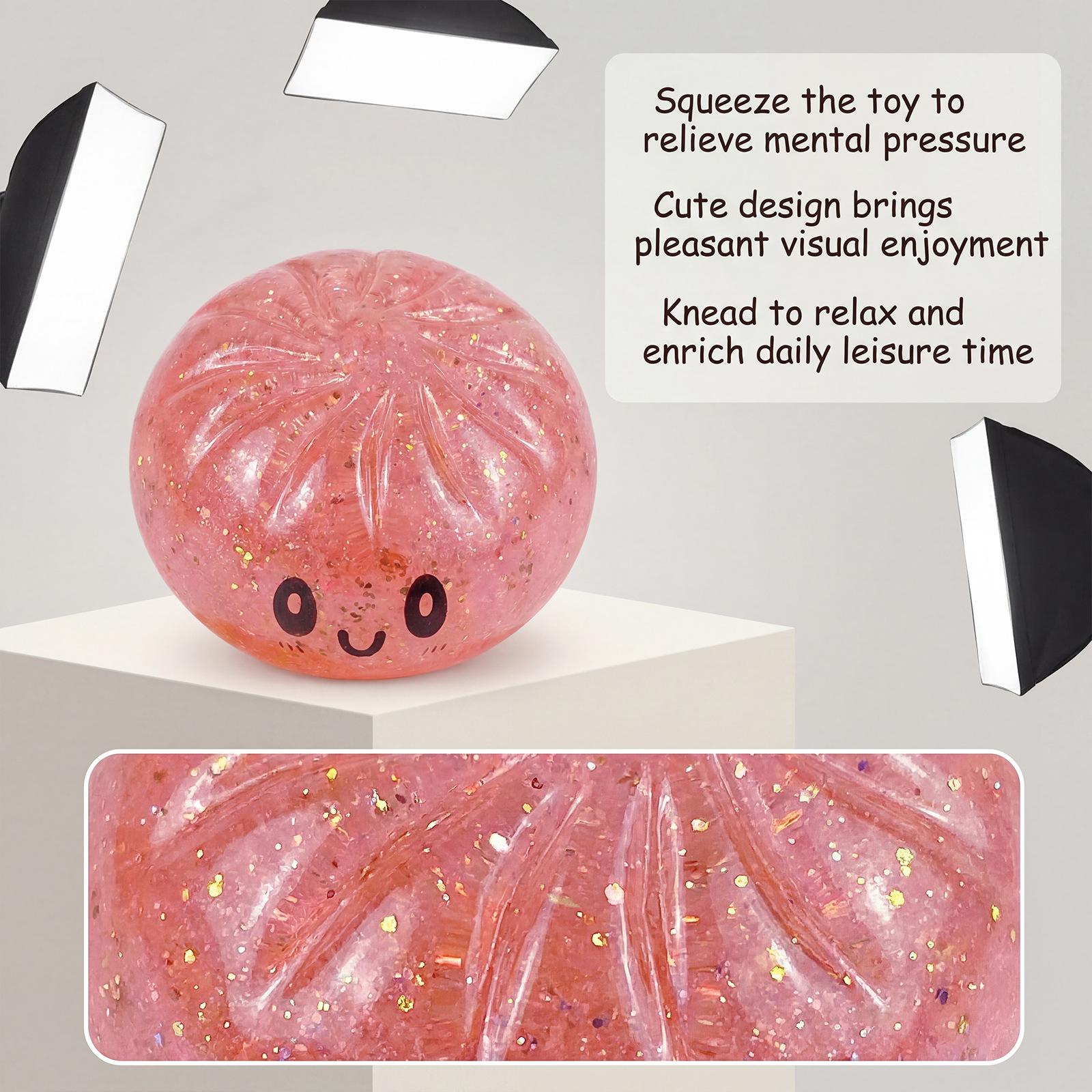 Ultra-Soft Slow-Rise Dumpling Squishy, Mysecret Bun Fidget Toy, Soft ...