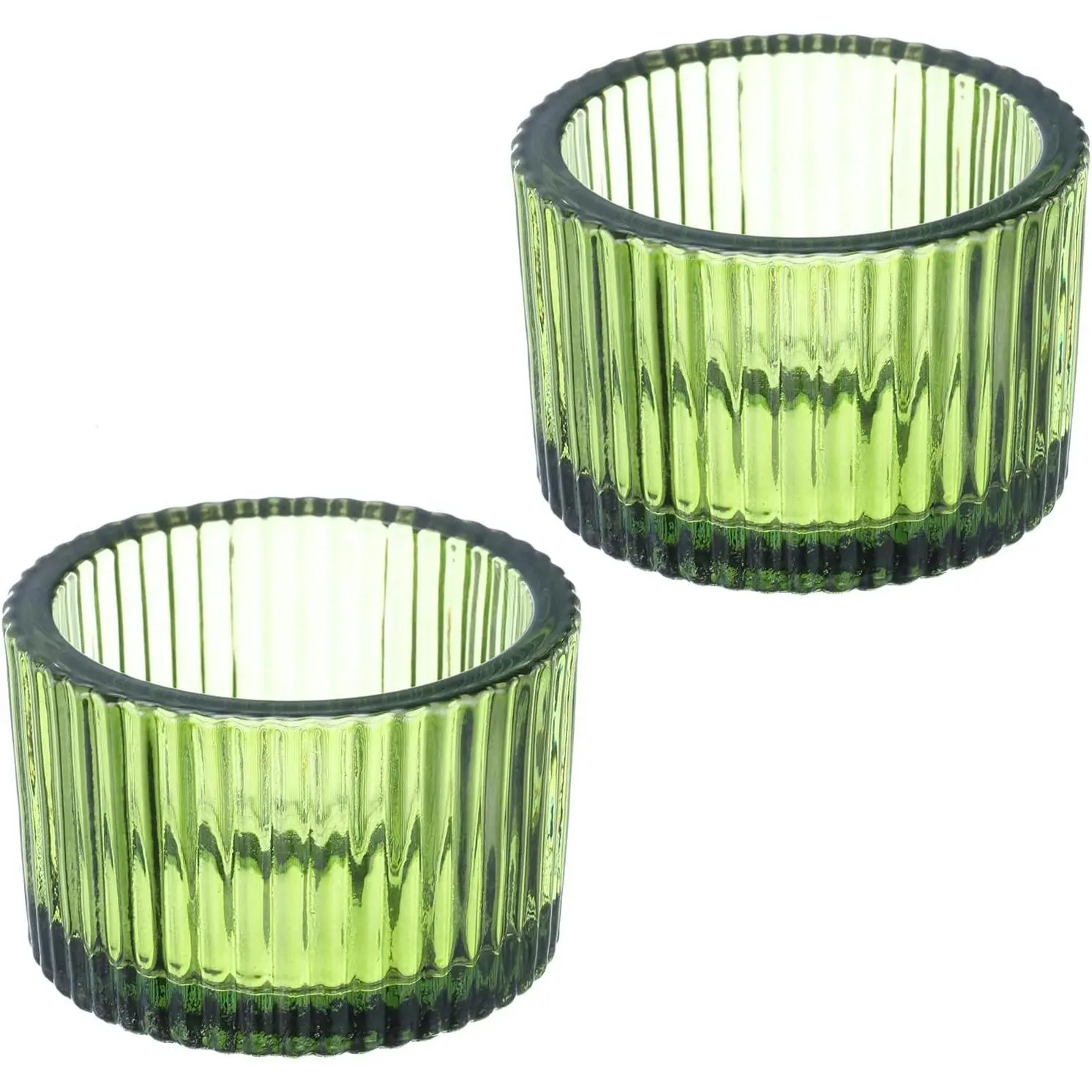 2 count Tealight Candle Holder, Lights Candle Holder Glass Votive ...