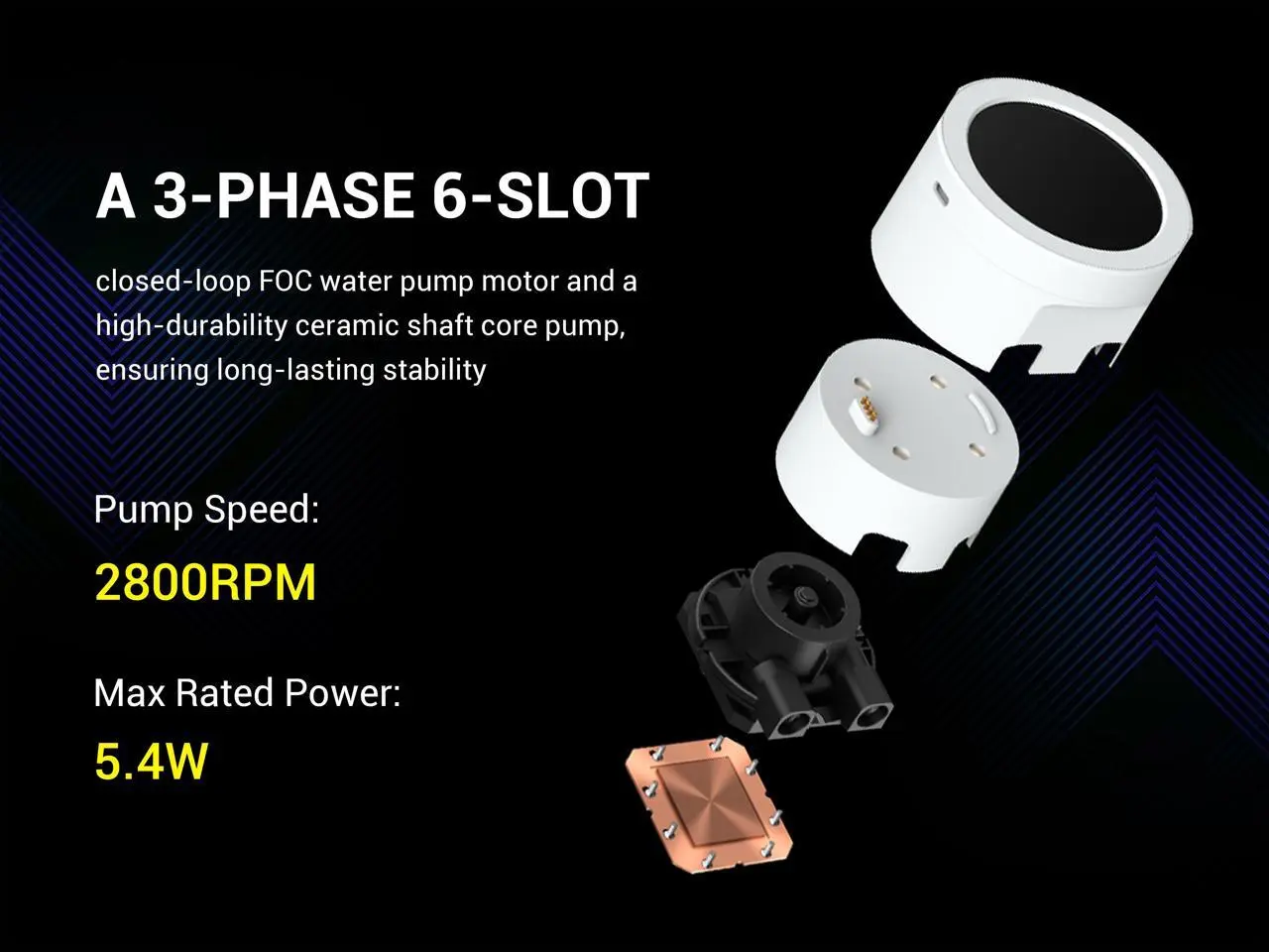 SAMA Q70 White CPU Liquid Cooler, 360MM Liquid Water AIO CPU Cooler ...
