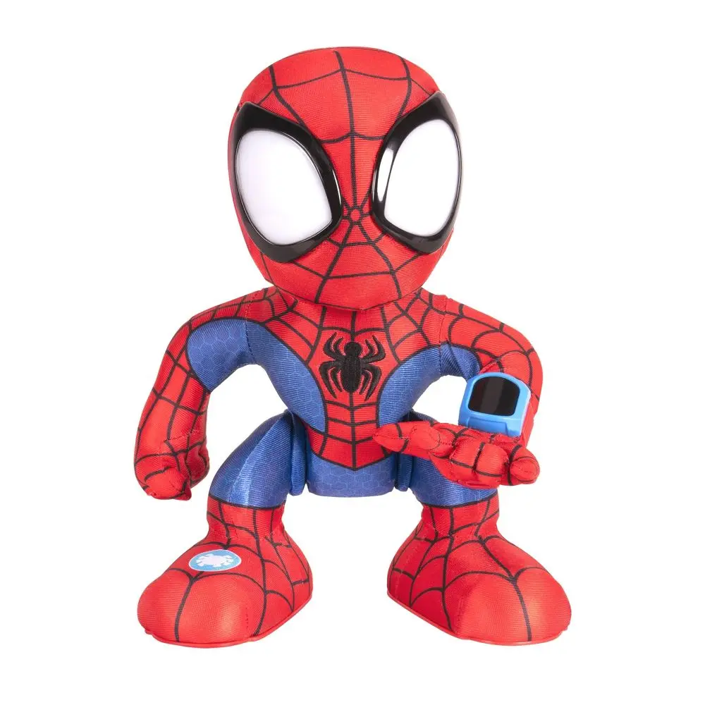 Spidey and His Amazing Friends Flip Spidey Stuffed Animal: Polyester ...