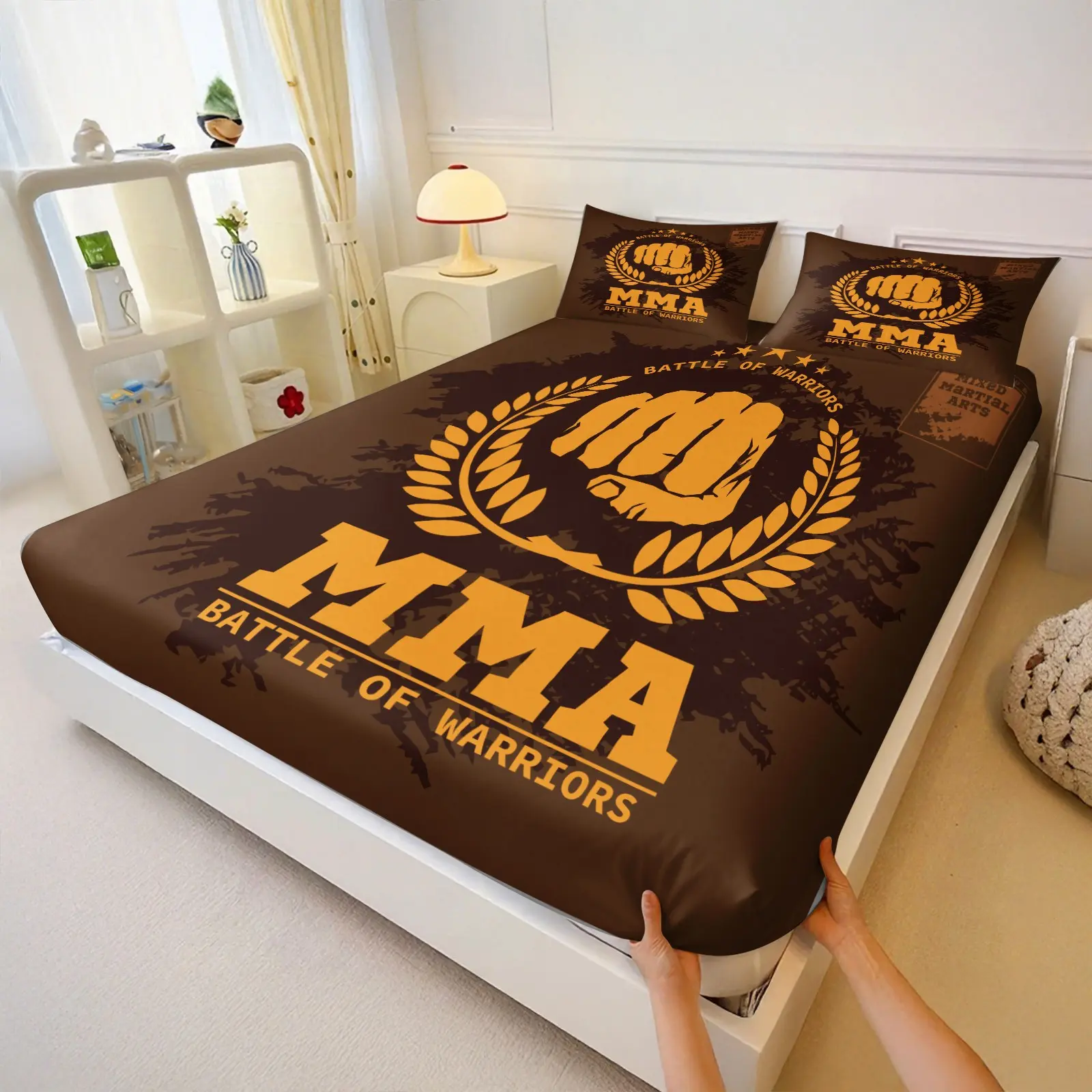 MMA Fighting Exclusive Theme Fitted Sheet Set: MMA Fighting Series ...