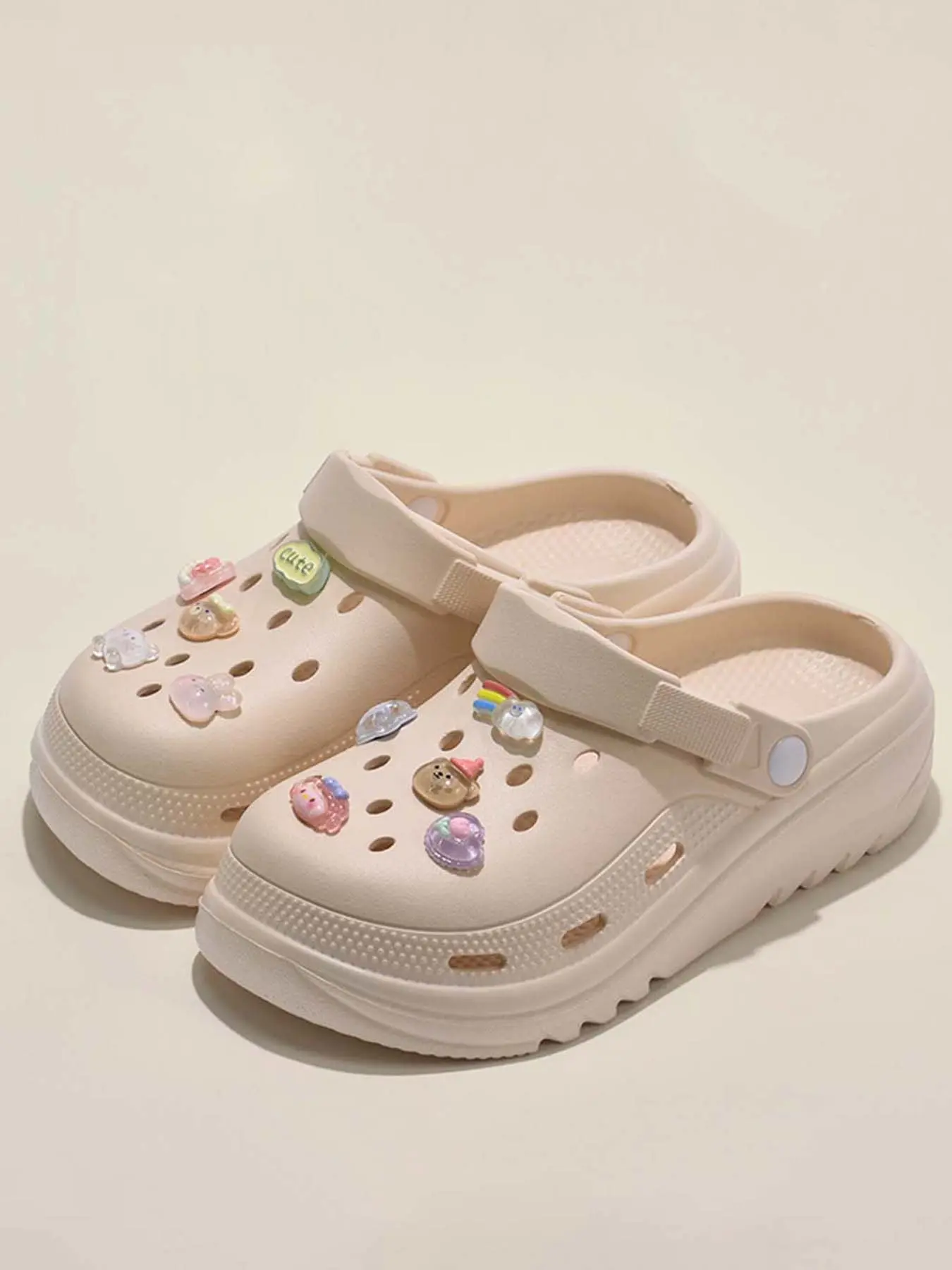 Summer New Soft Cute Sweet Style Open-Toe Holey Shoes for Women, Fish ...