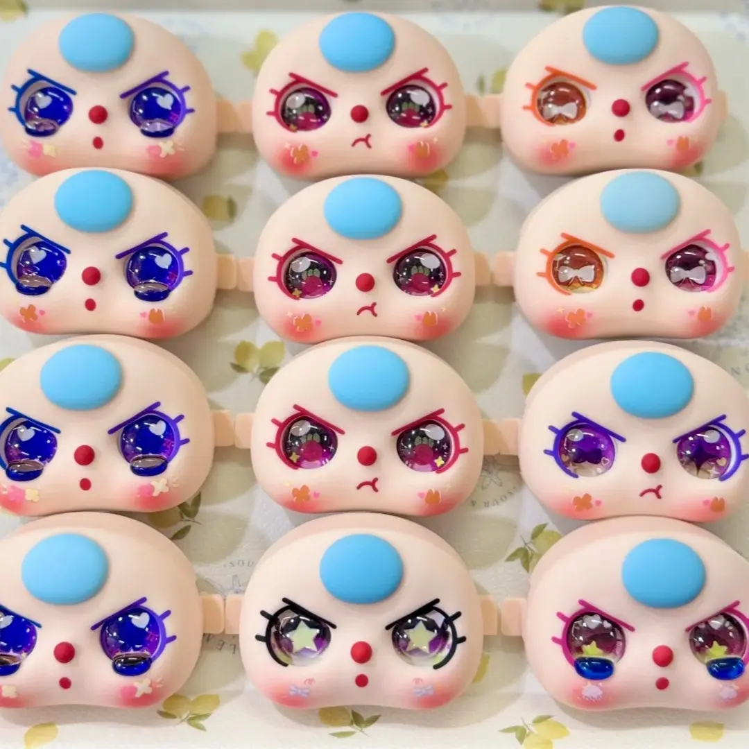 Baby Three Face replaceable components，Face only Collect doll parts ...