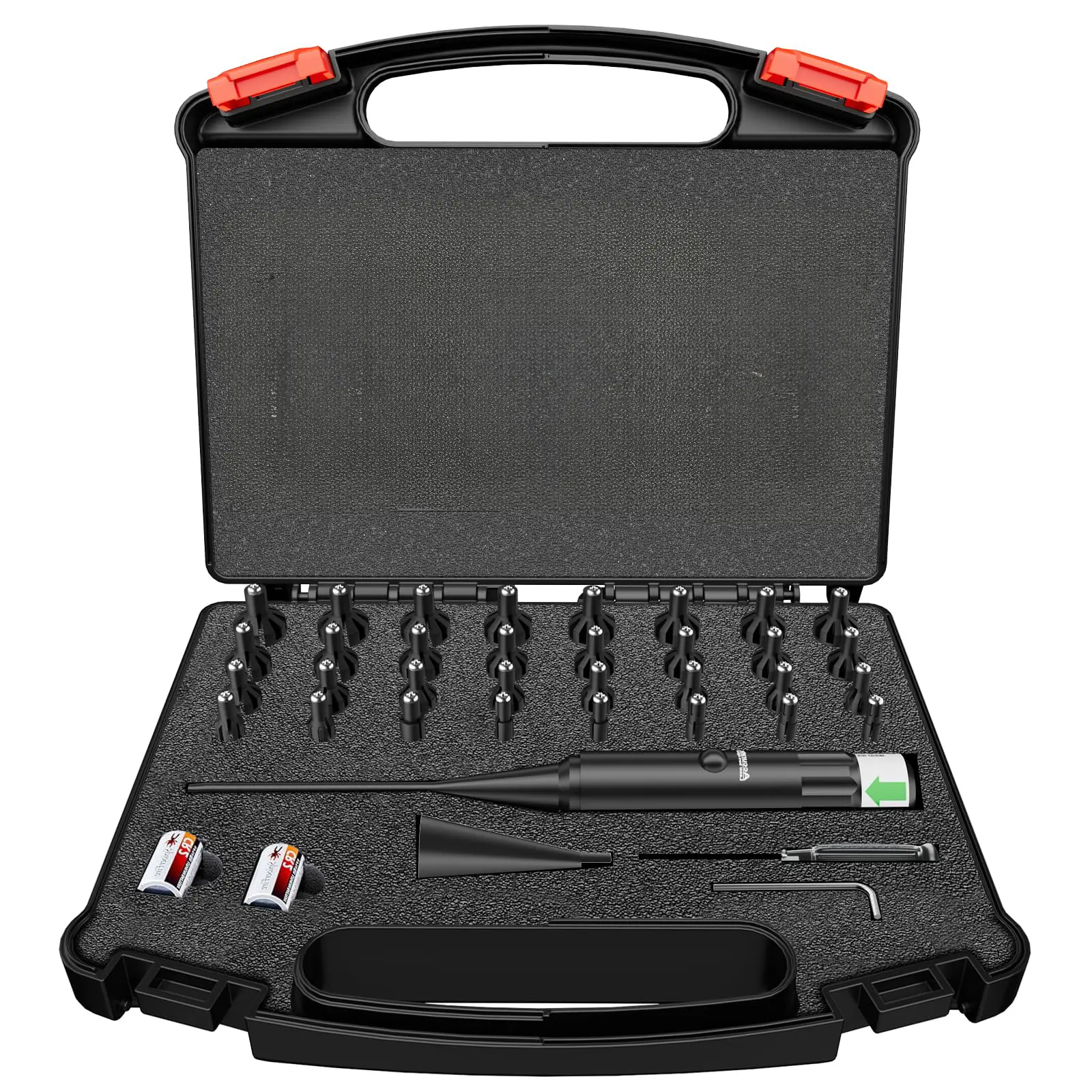 Dual Color Laser Calibration Tool Kit with 32 Universal Adapters ...