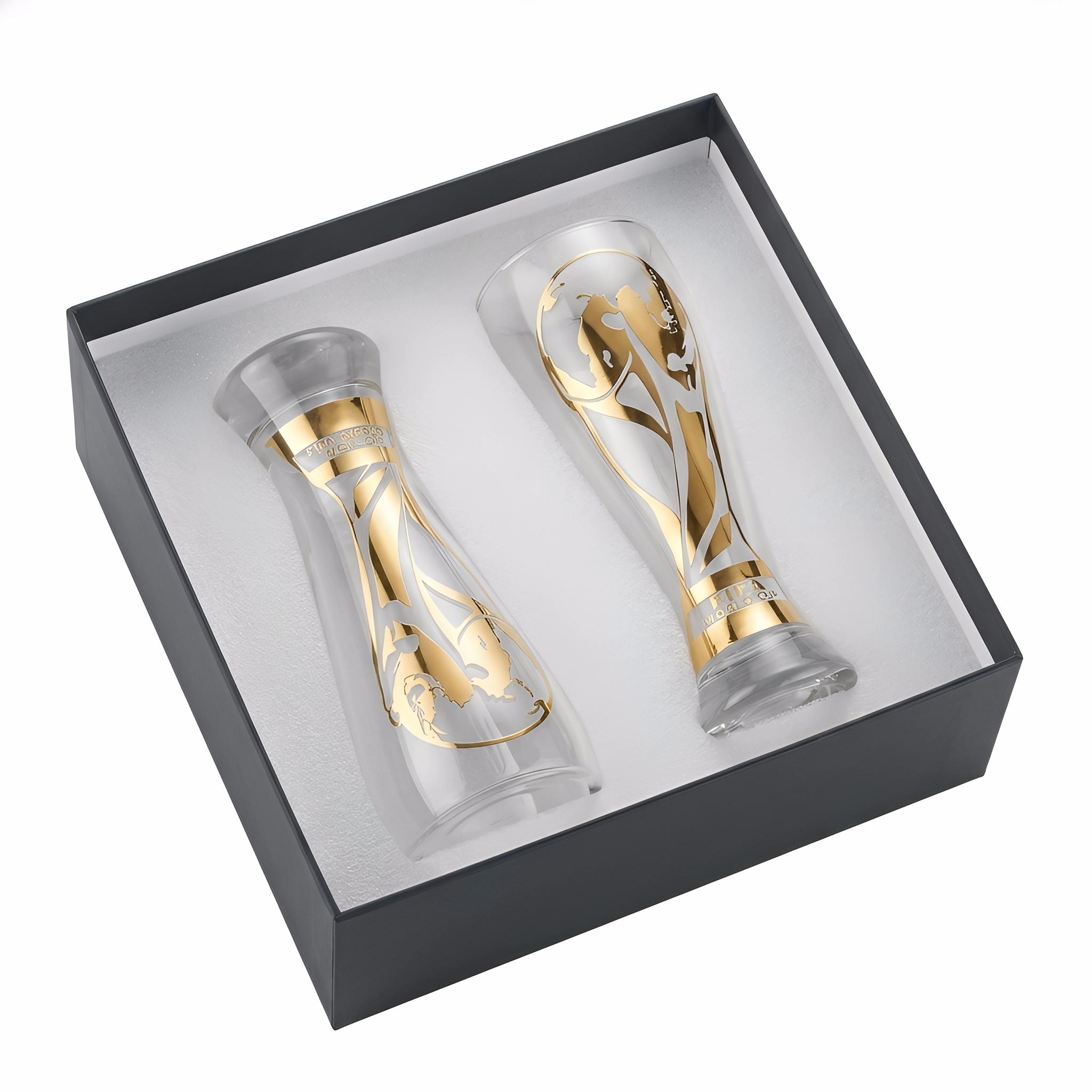[ FIFA World Cup] Officially Licensed Glassware Gift Set—An elegant two ...