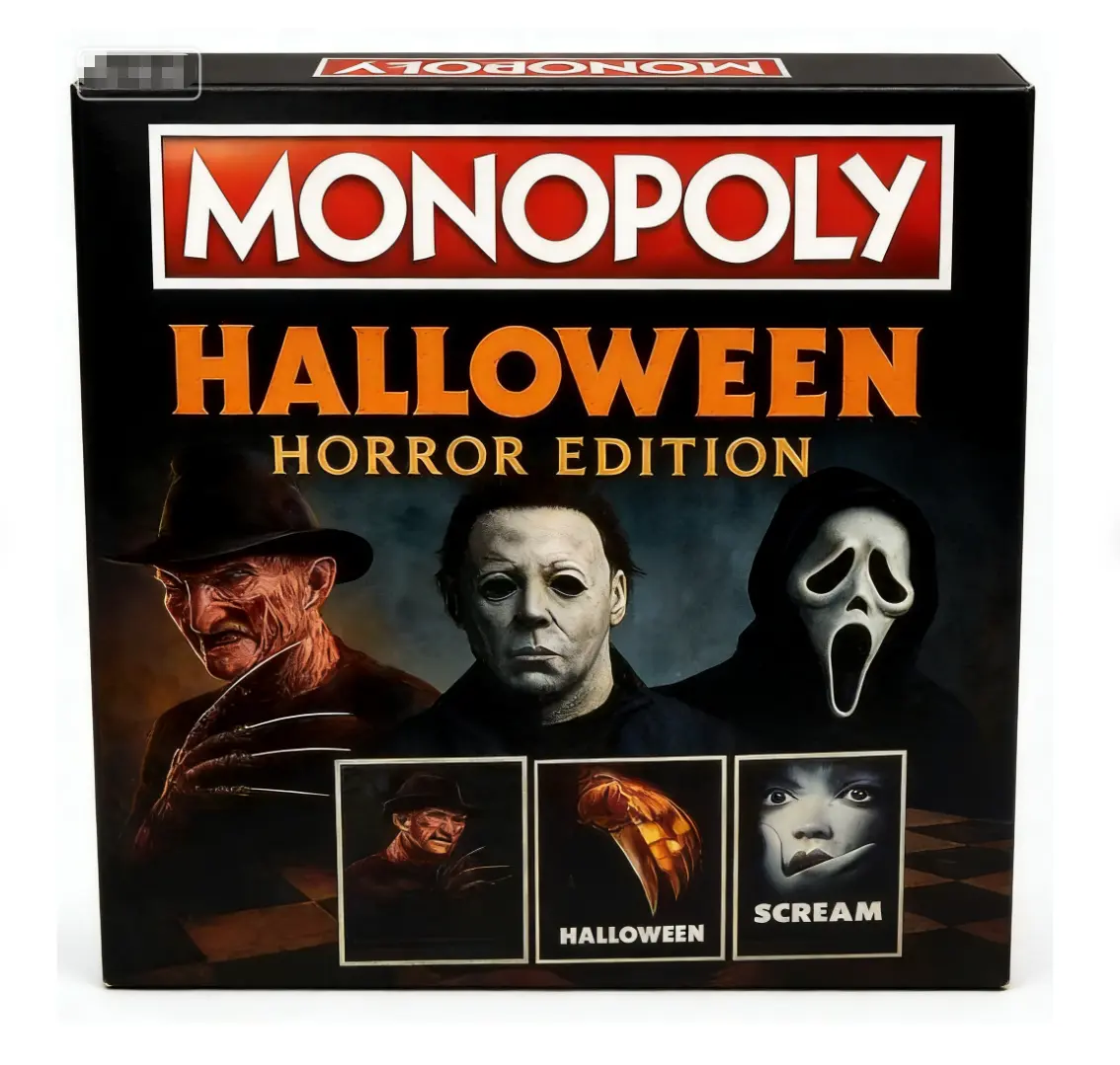 Monopoly Halloween Horror Edition Super Thrilling Queue Game ...
