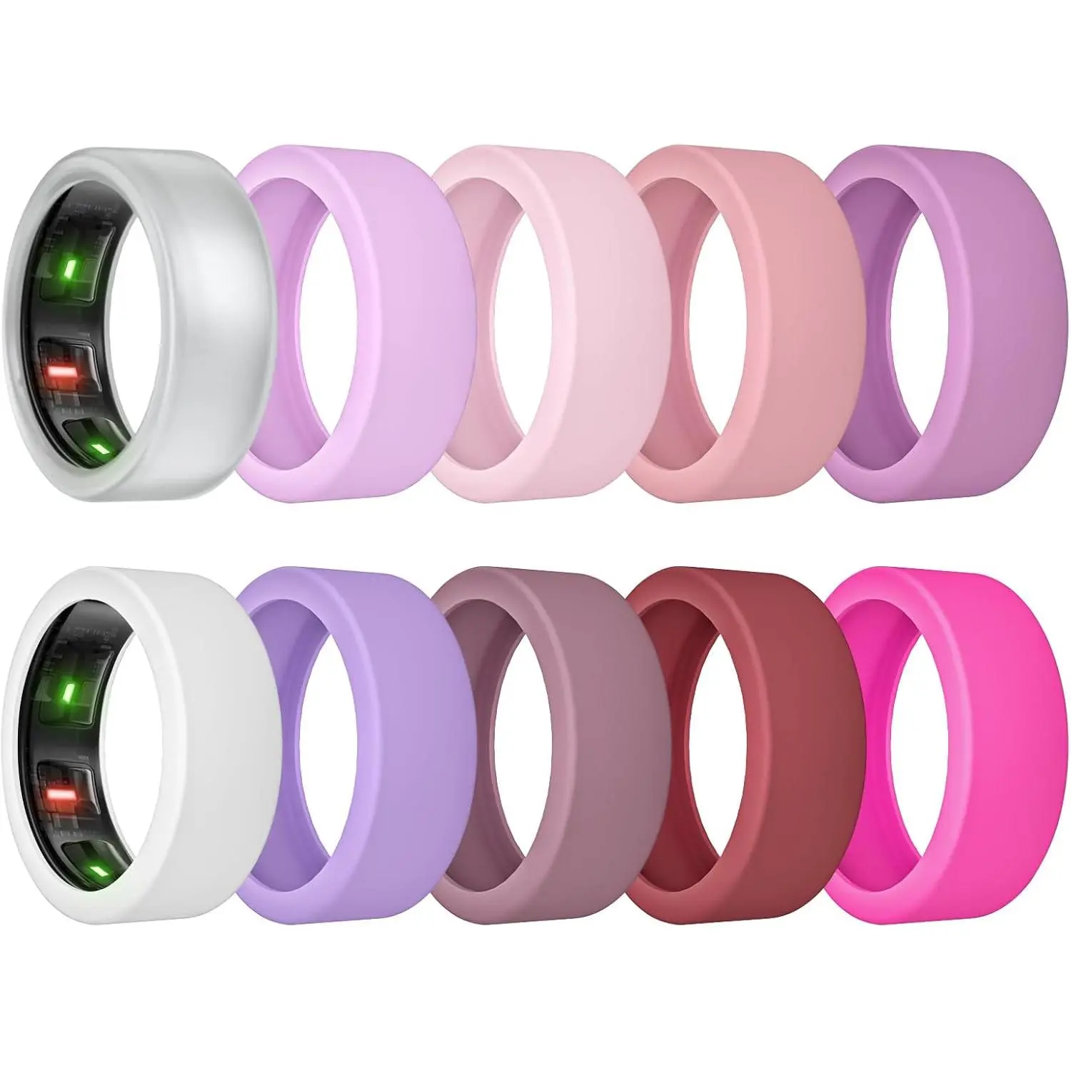 10 Pack Ring Cover for Oura Ring Gen 4/3, Protector Working Out ...