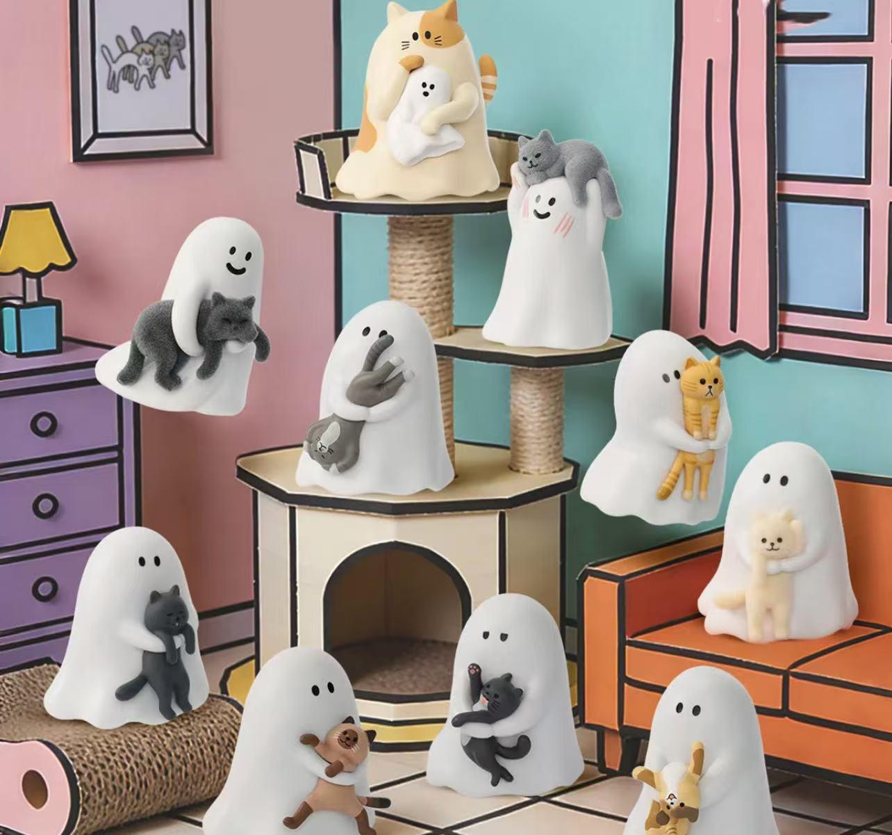 Little Ghost Show You My Cat Figure Series Blind Box - TikTok Shop