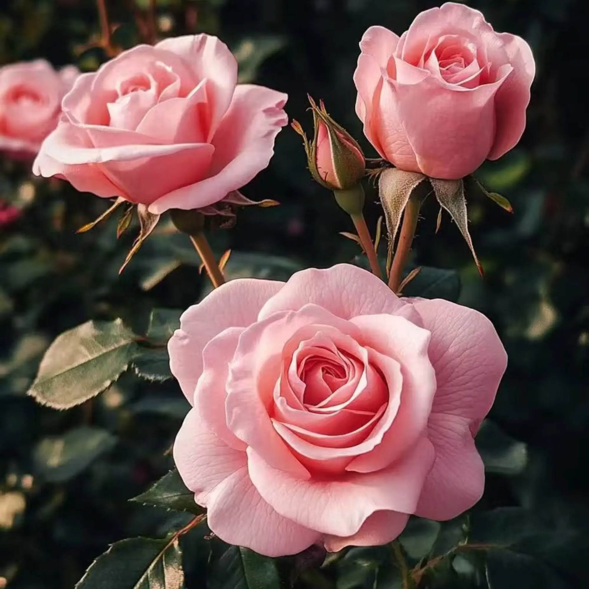 50 Pink Rose Flower Seeds - Non-GMO Heirloom Blooms - TikTok Shop