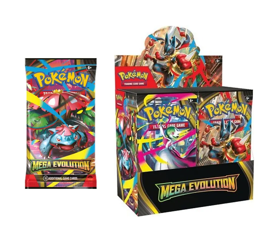 Mega Evolution: English Pokemon Booster Packs / Box, ME1 - TikTok Shop