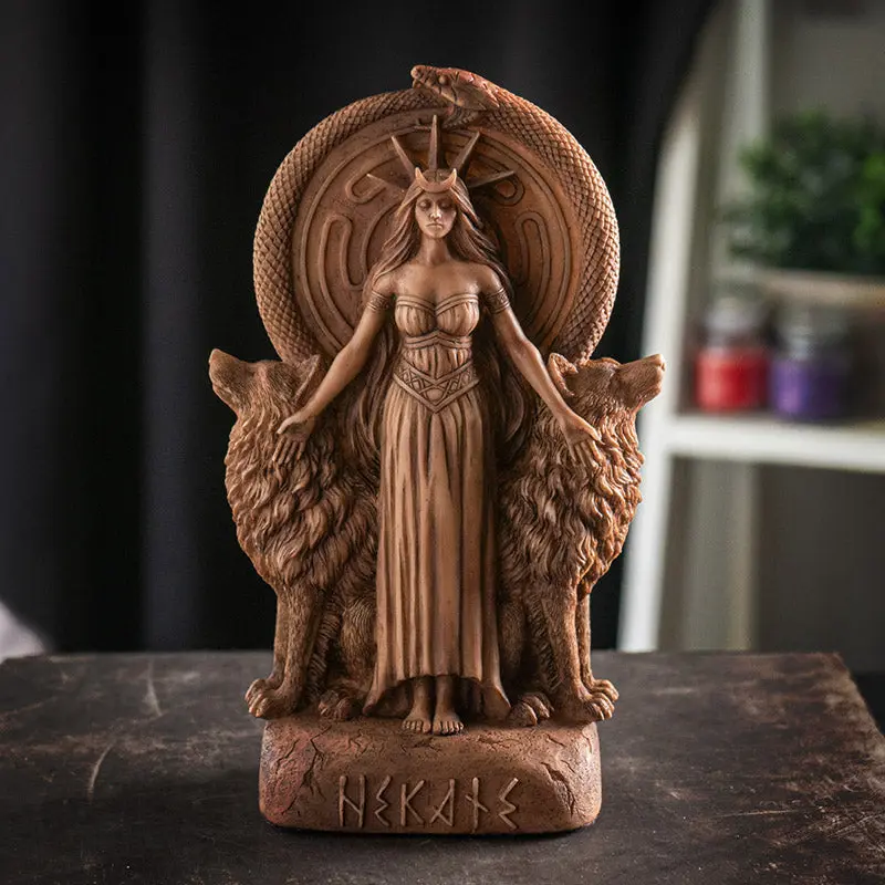 Hecate Altar Statue – Greek Goddess of Magic & Witchcraft - TikTok Shop