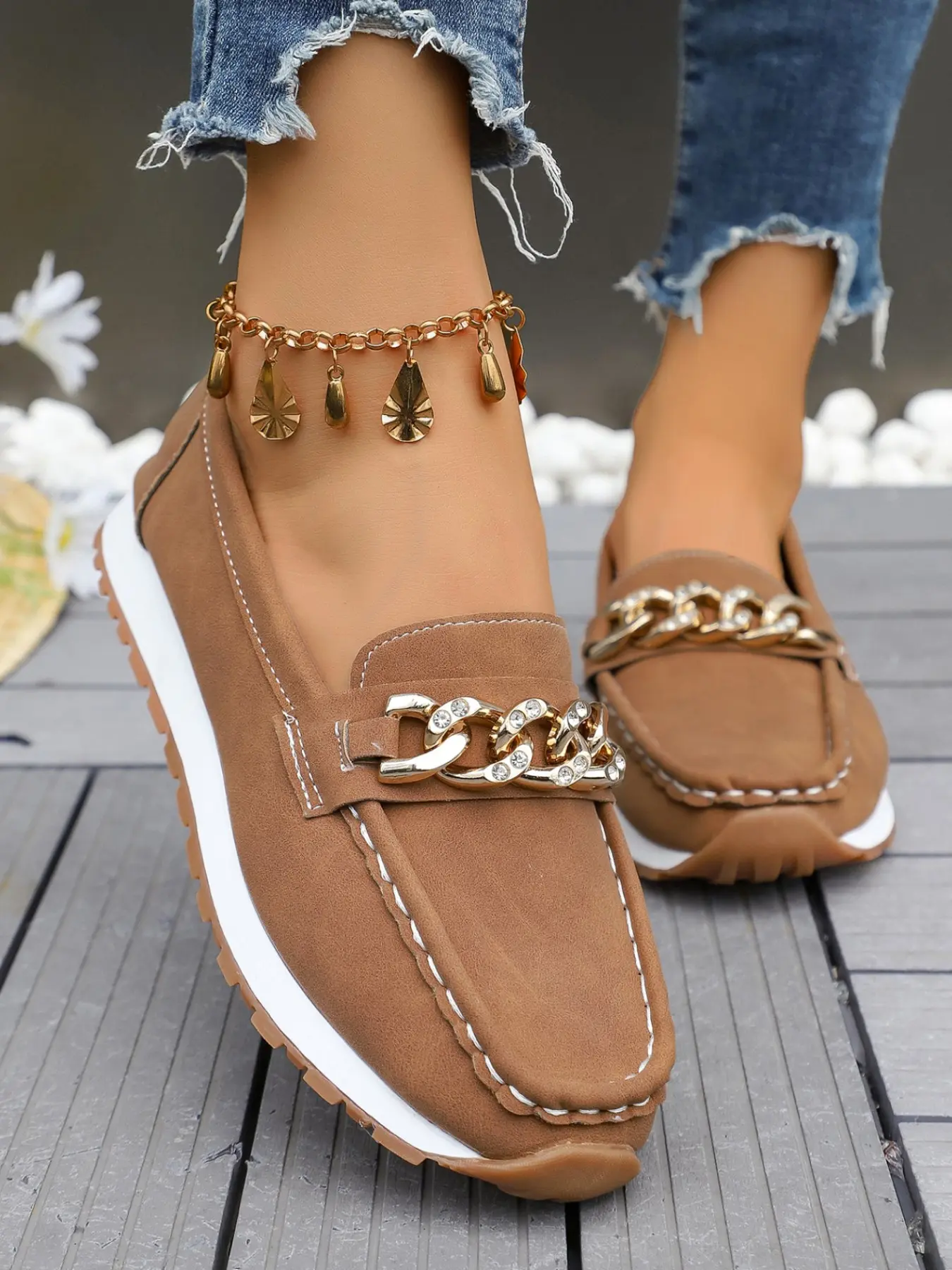 Women's Casual Sport Slip-On Shoes, 4 Colors Available, Comfortable ...