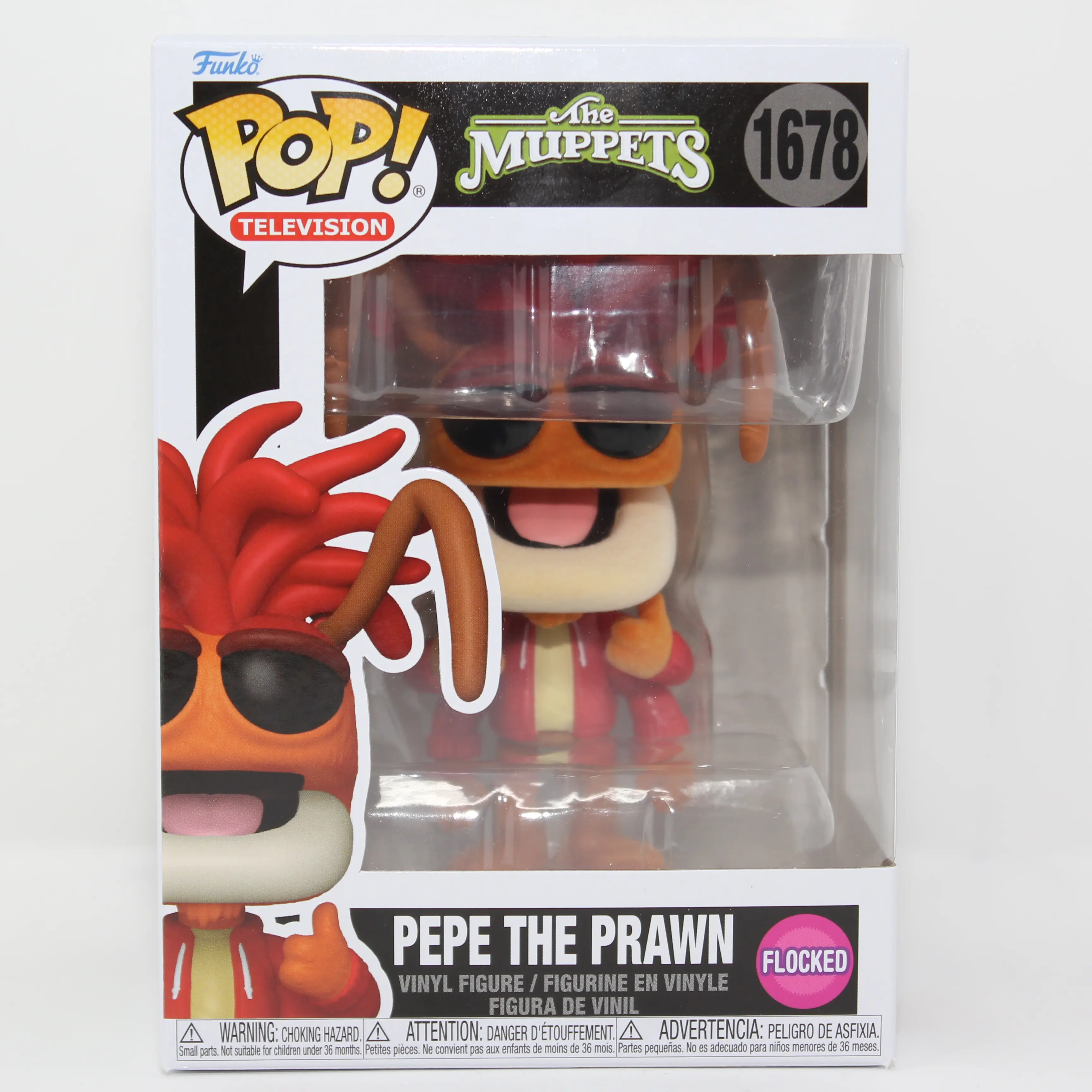 Funko Pop! The Muppets: Pepe the Prawn (Flocked) #1678 - TikTok Shop
