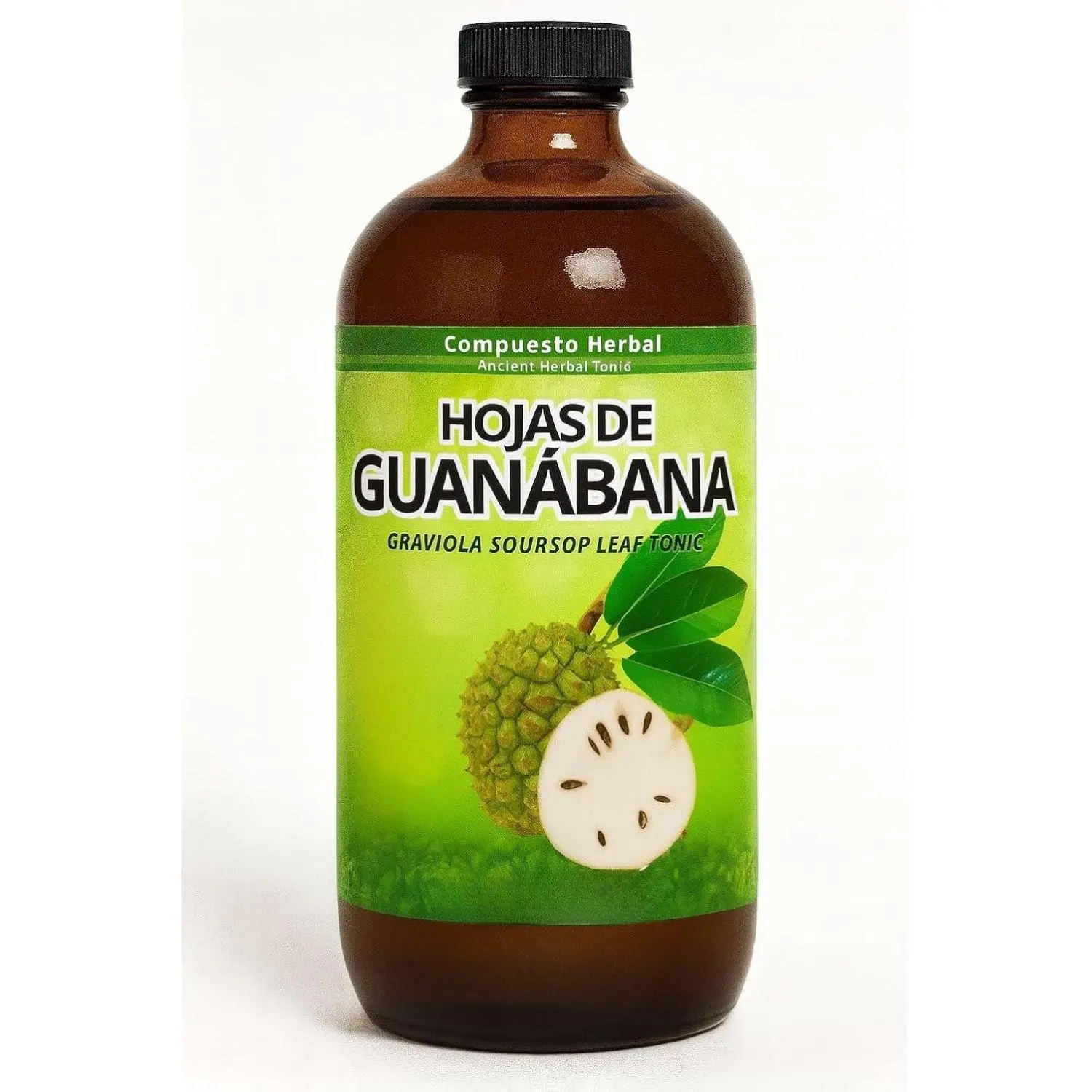 975ML Soursop Bitters Liquid - Soursop Leaves Extract with Agave, Aloe ...