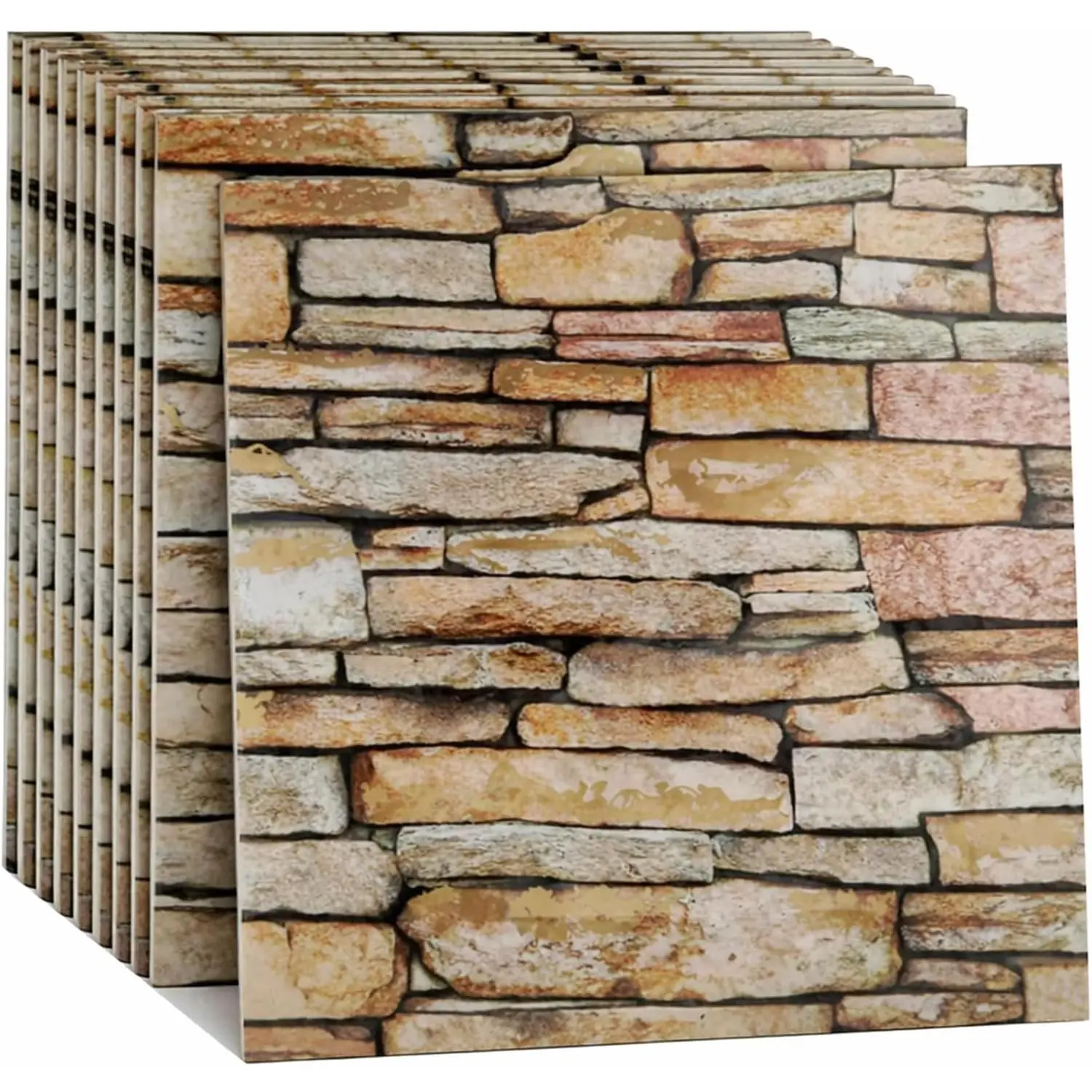 16PCS Peel and Stick Kitchen Backsplash Tiles Waterproof Self Adhesive ...