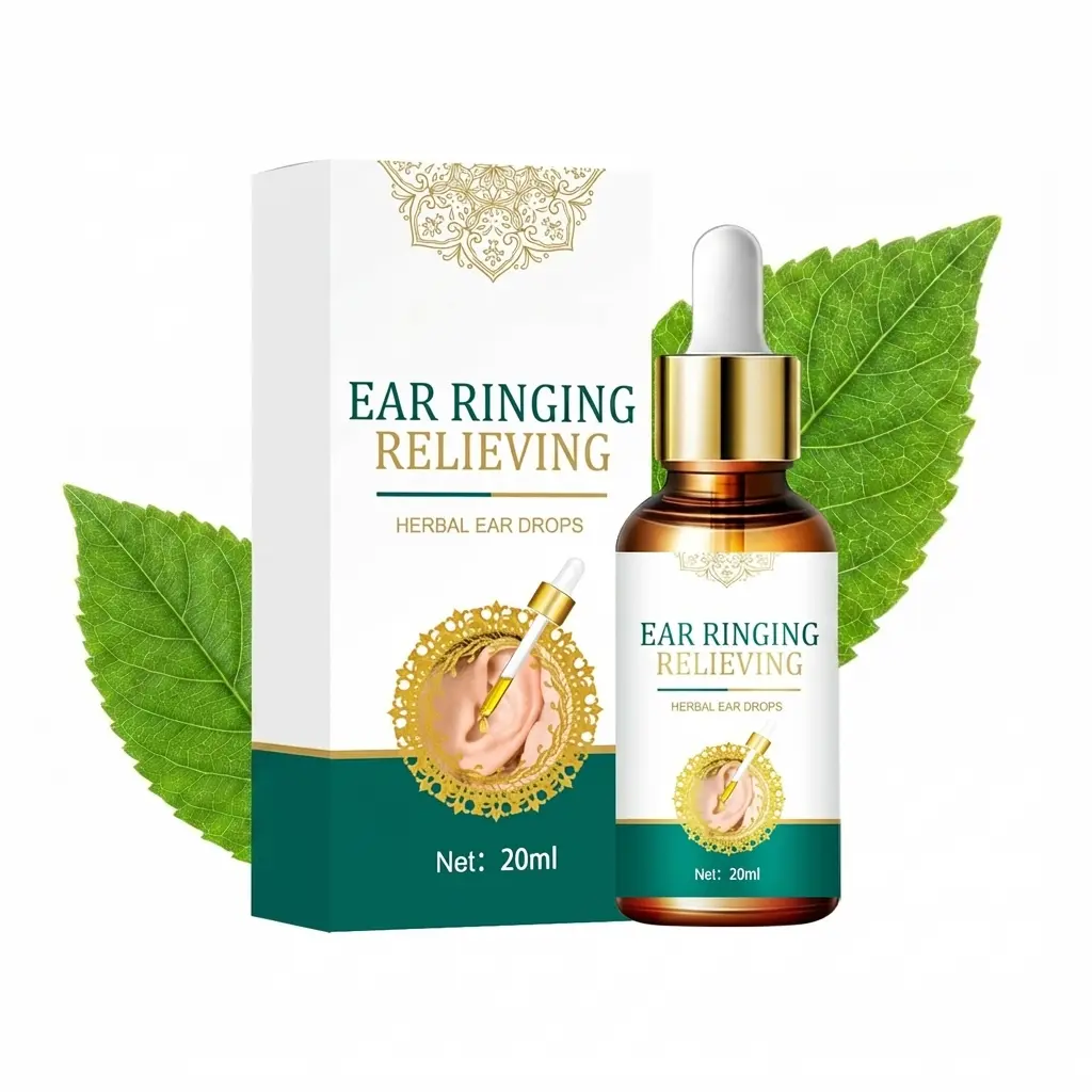 Ginkgo Biloba Tinnitus Ear Drops,Helps Relieve Ringing Ears & Clean ...