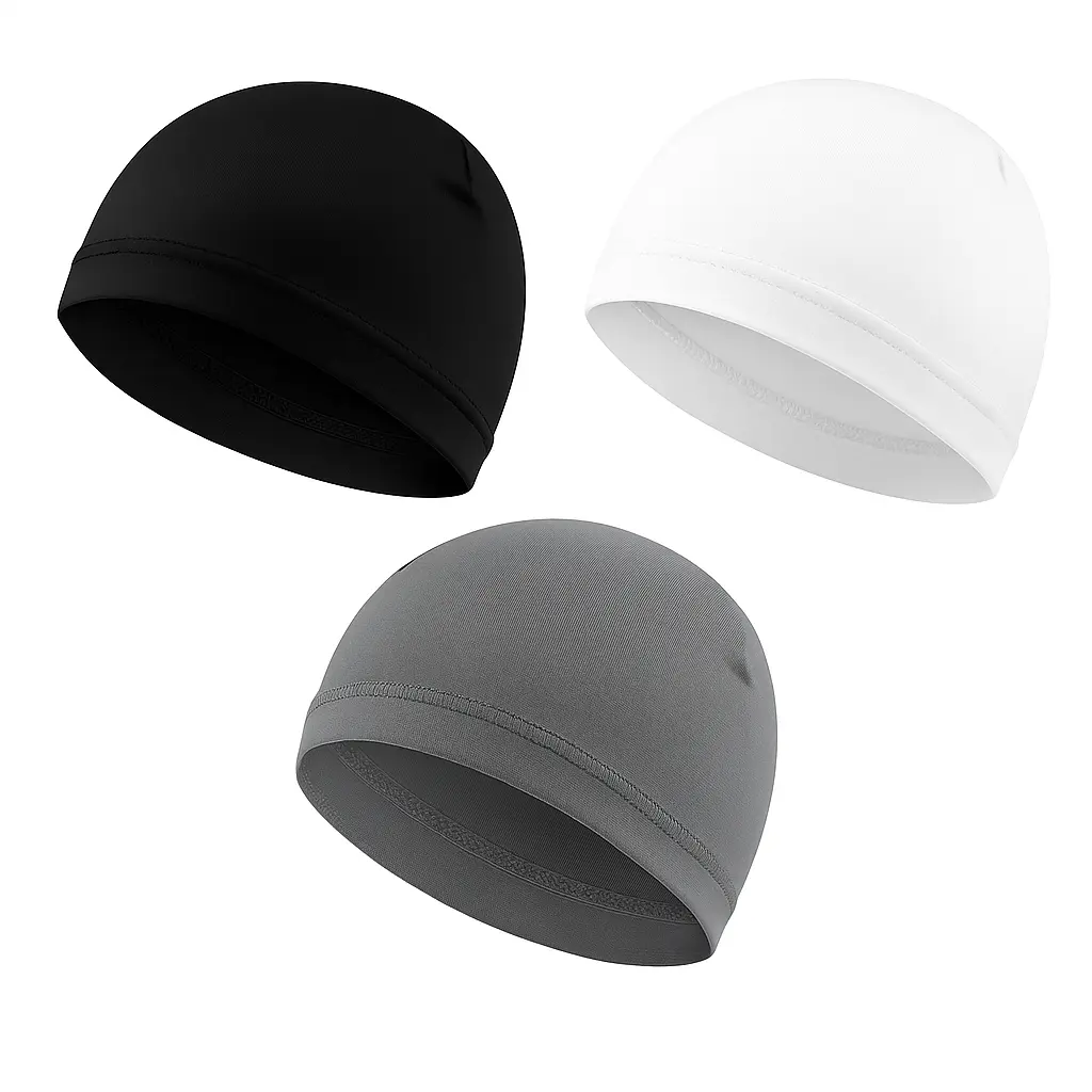 3 Pcs Skull Caps Soft Lightweight Beanie Hats Moisture-Wicking Stretchy ...