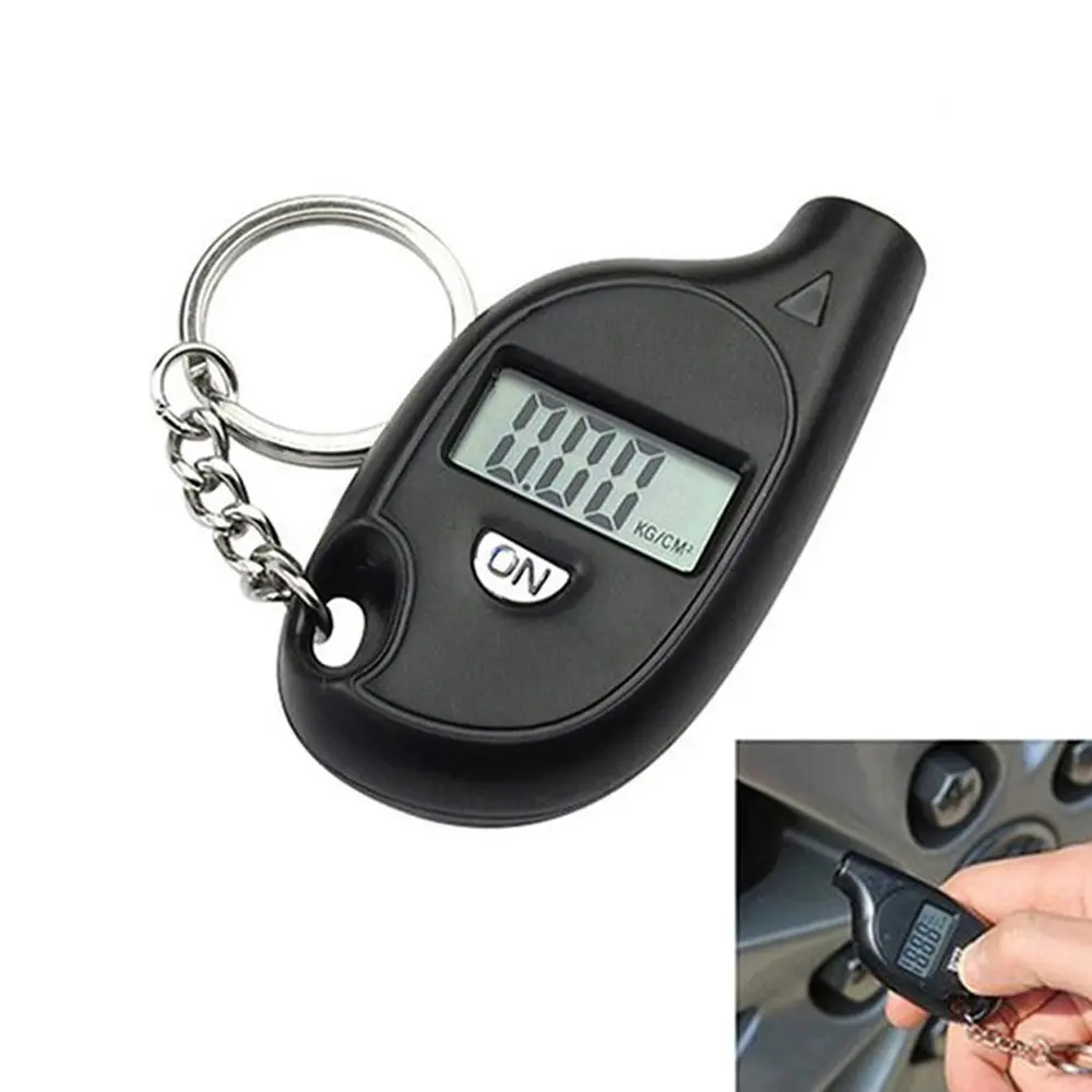 Mini Tire Pressure Gauge LCD Digital Tire Pressure Gauge Tester Tool ...